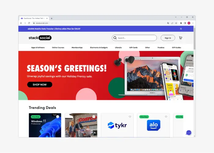 Stacksocial 스택소셜 - insideBOX