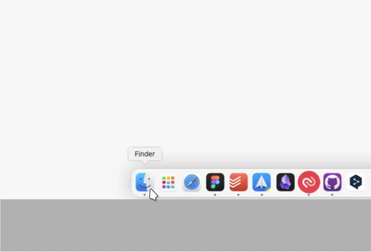 macOS 맥북 Finder를 실행하는 법 - insideBOX