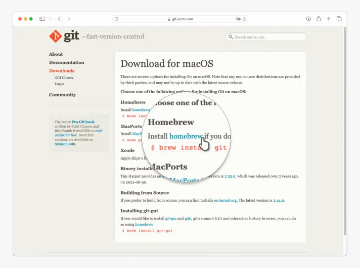 macOS에서 Git 설치하는 방법 - insideBOX